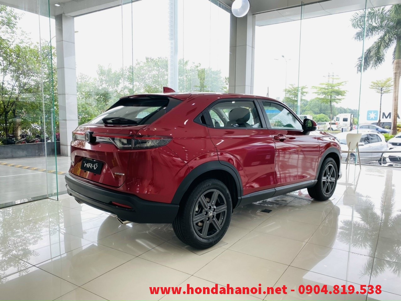 Honda HRV 2022 màu đỏ hình ảnh bảng giá xe lăn bánh mới nhất 2023 Model ...